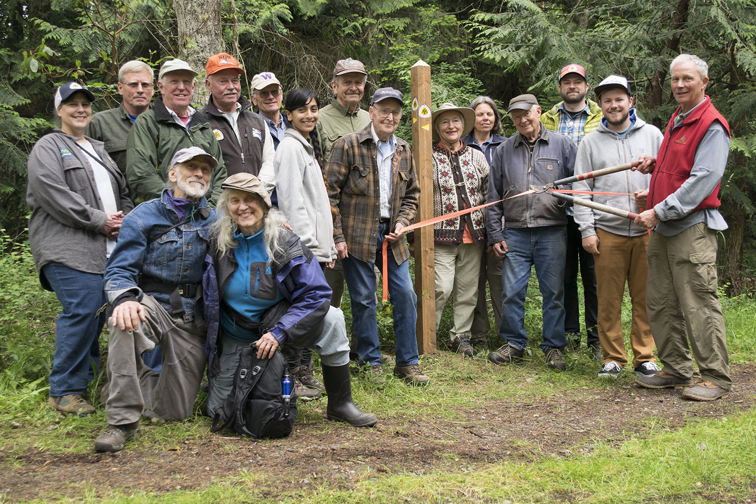 Trail Work at the Pacific Northwest Trail Association