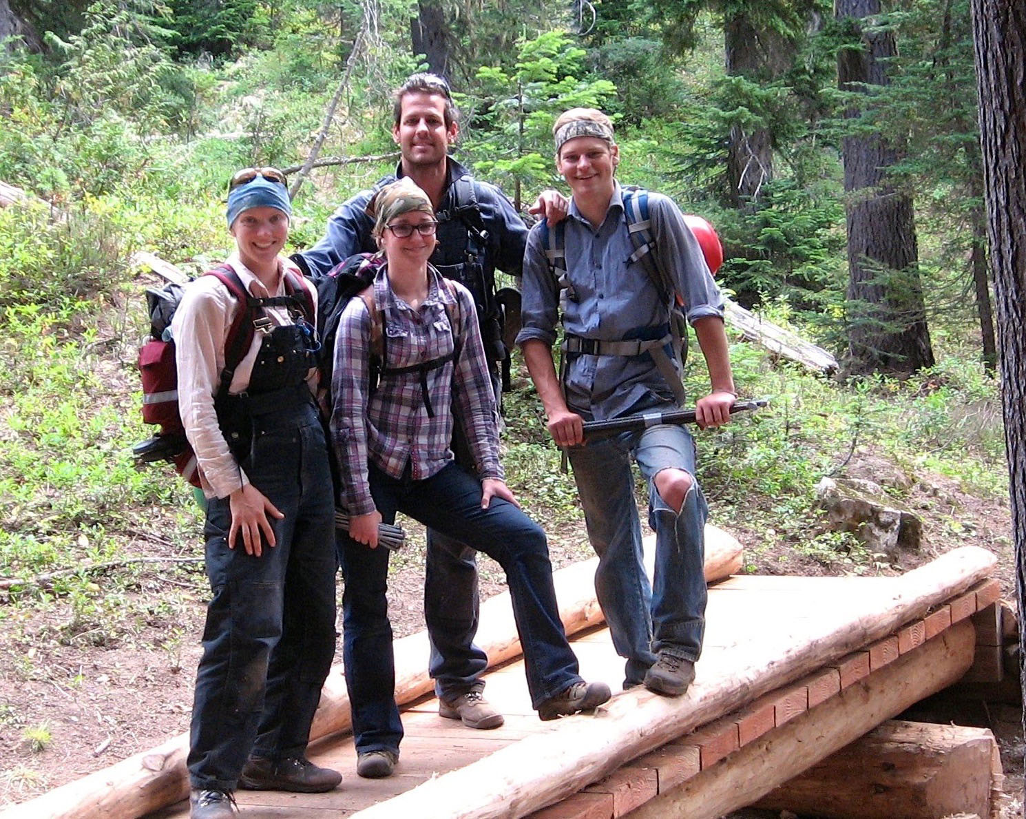 Trail Work at the Pacific Northwest Trail Association