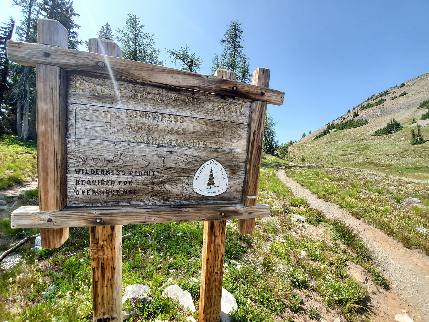 Harts Pass Trailhead - PNT