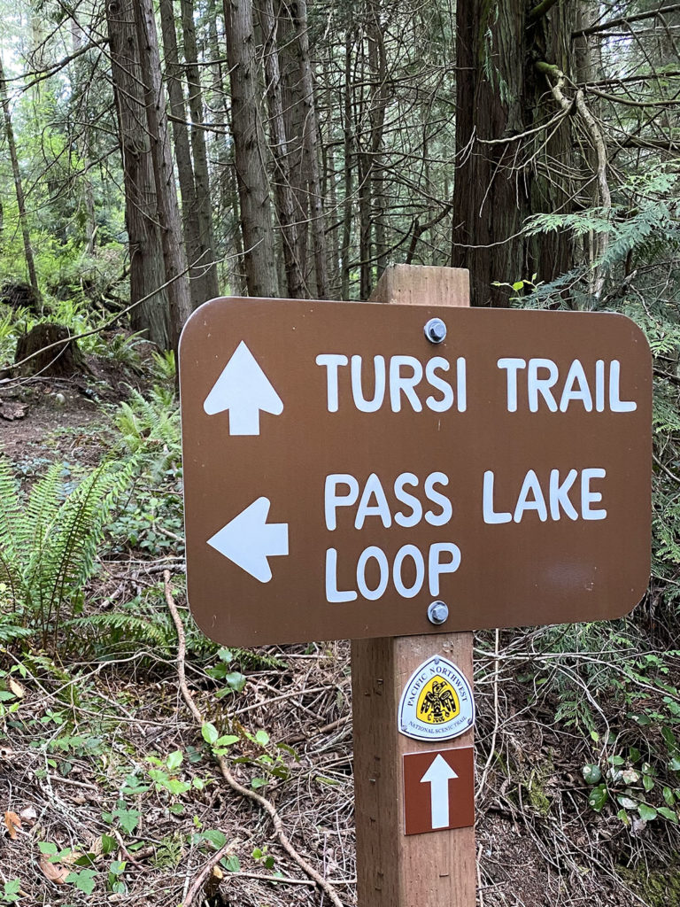 Updated Signage in Deception Pass State Park - PNT